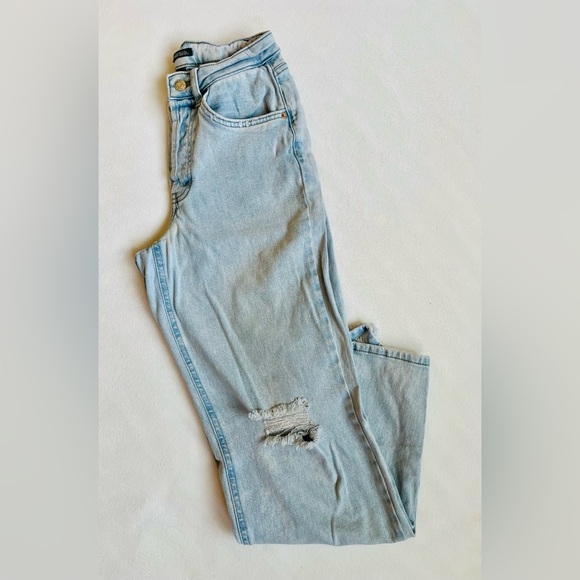 wild fable | Jeans | Wild Fable Blue Boyfriend Jeans Distressed Style ...